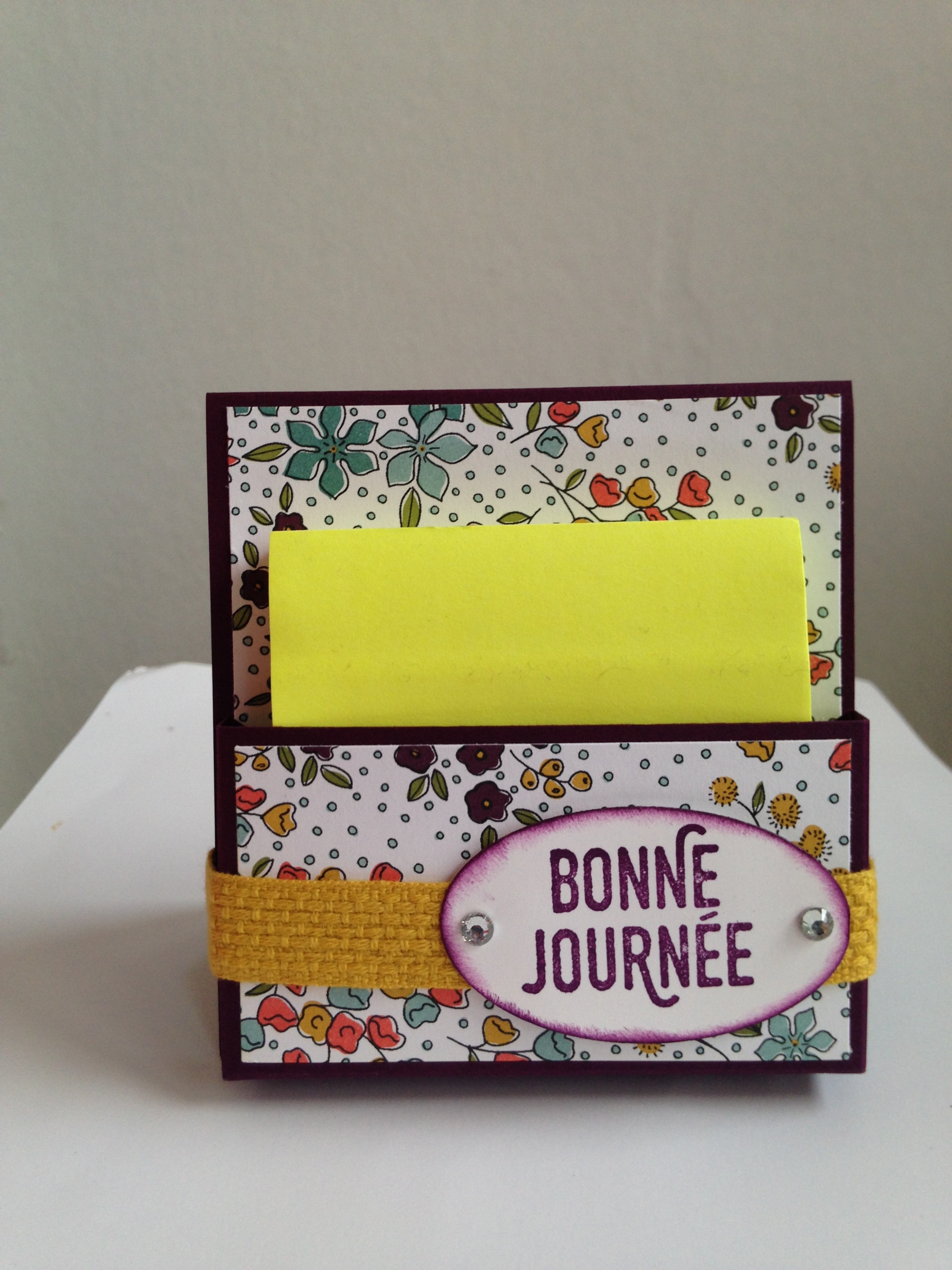 Porte Post-It | Soph'En Scrap